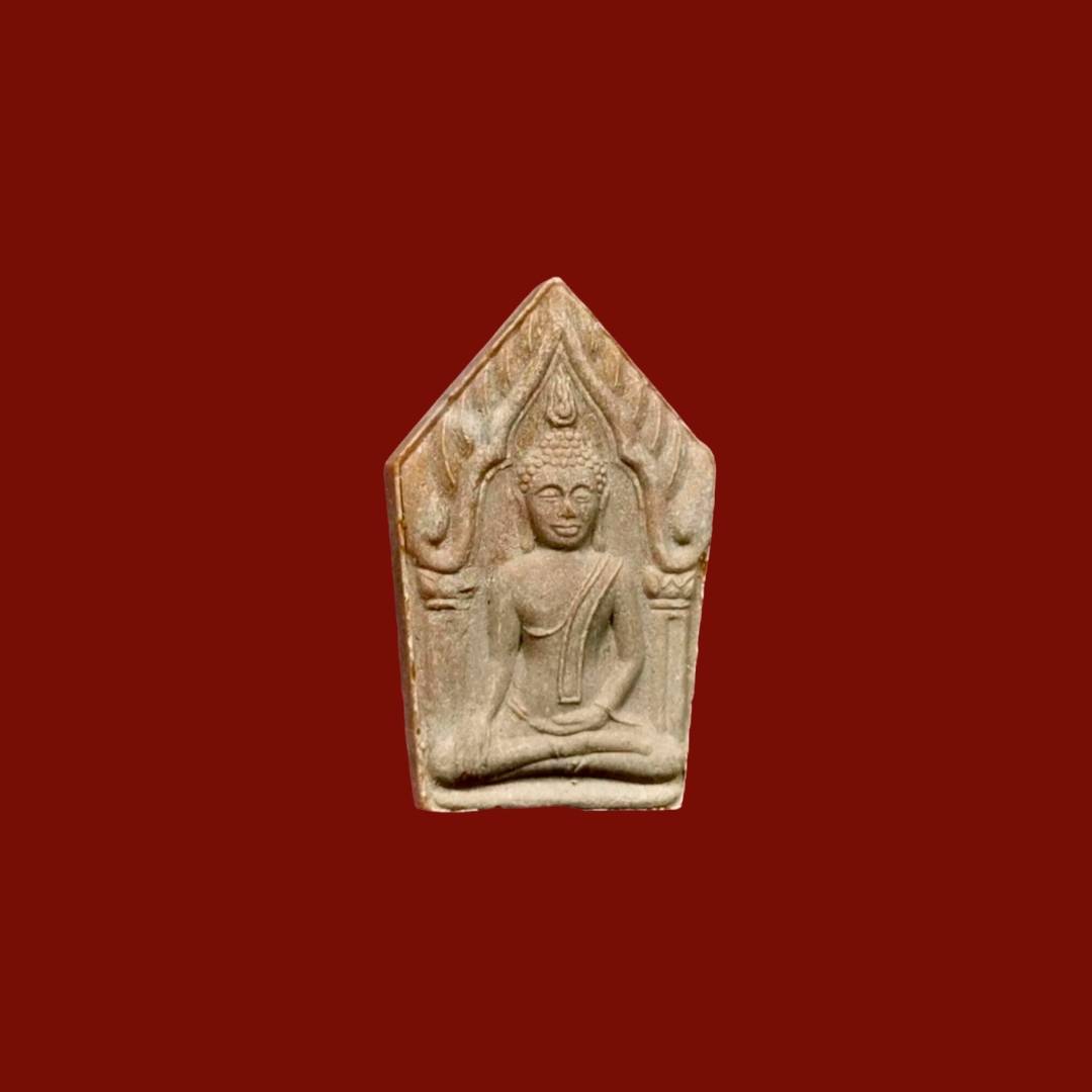 ขุนแผนหลวงพ่อรวย วัดตะโก ปี 2539 พิมพ์เล็ก เนื้อผง Khun paen lp ruay ...